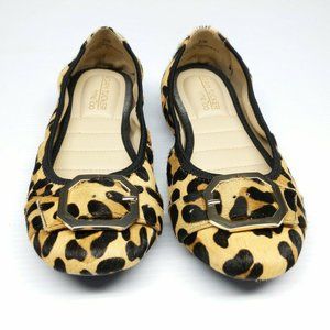Adam Tucker | Shoes | Adam Tucker By Me Too Nicki Leopard Ballet Flats ...
